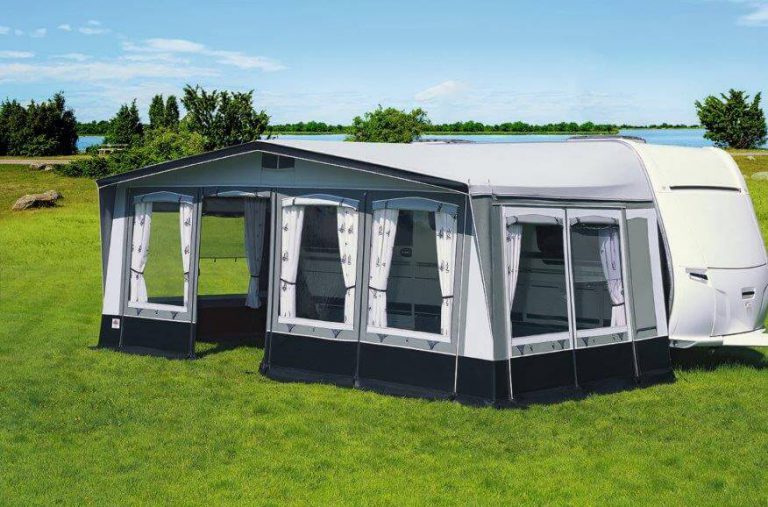 Wintervaste voortent | Bekijk wintertent caravan aanbod